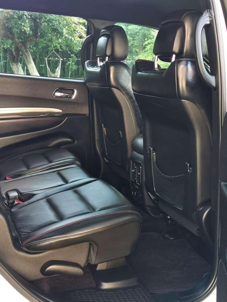 White Dodge Durango 2016 in Siauliai, with an engine capacity of 5.70 L and mileage of 187 thousand km for 16999 €, photo 27 on AUTOMOTO.COM.LV