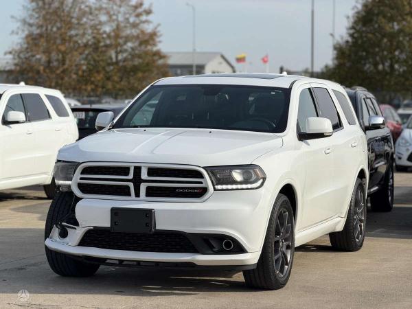 Balts Dodge Durango 2016 Šauļi, ar dzinēja tilpumu 5.65 L un nobraukumu 202 tūkst. km par 9900 €, foto 4 vietnē AUTOMOTO.COM.LV