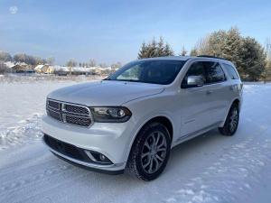 White Dodge Durango 2017 in Siauliai, with an engine capacity of 3.60 L and mileage of 206 thousand km for 15400 €, photo 4 on AUTOMOTO.COM.LV