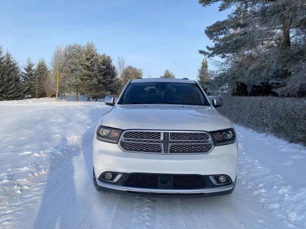 Balts Dodge Durango 2017 Šauļi, ar dzinēja tilpumu 3.60 L un nobraukumu 206 tūkst. km par 15400 €, foto 5 vietnē AUTOMOTO.COM.LV