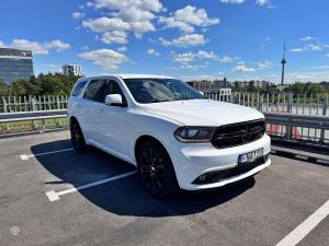 Balts Dodge Durango 2017 Viļņa, ar dzinēja tilpumu 3.60 L un nobraukumu 195 tūkst. km par 15900 €, foto  vietnē AUTOMOTO.COM.LV