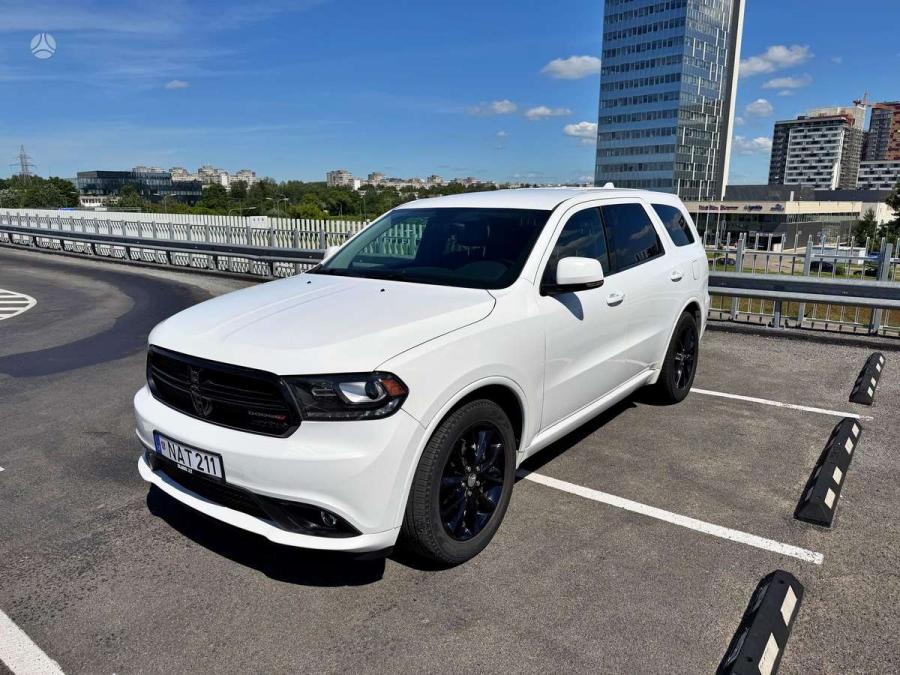 Balts Dodge Durango 2017 Viļņa, ar dzinēja tilpumu 3.60 L un nobraukumu 195 tūkst. km par 15900 €, foto 4 vietnē AUTOMOTO.COM.LV