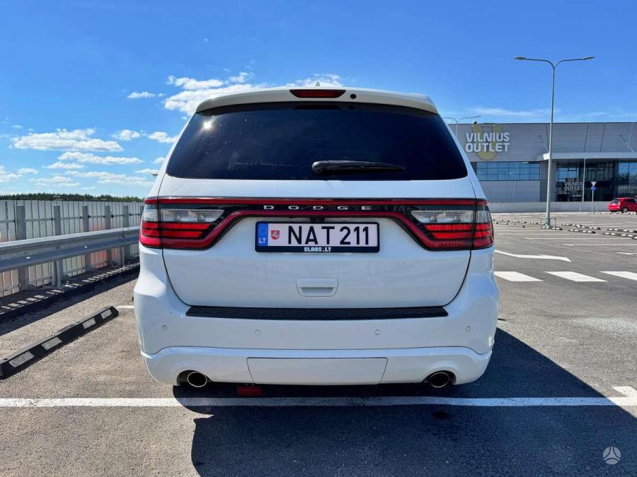 Balts Dodge Durango 2017 Viļņa, ar dzinēja tilpumu 3.60 L un nobraukumu 195 tūkst. km par 15900 €, foto 8 vietnē AUTOMOTO.COM.LV