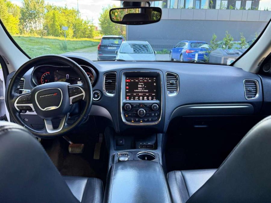 Balts Dodge Durango 2017 Viļņa, ar dzinēja tilpumu 3.60 L un nobraukumu 195 tūkst. km par 15900 €, foto 10 vietnē AUTOMOTO.COM.LV