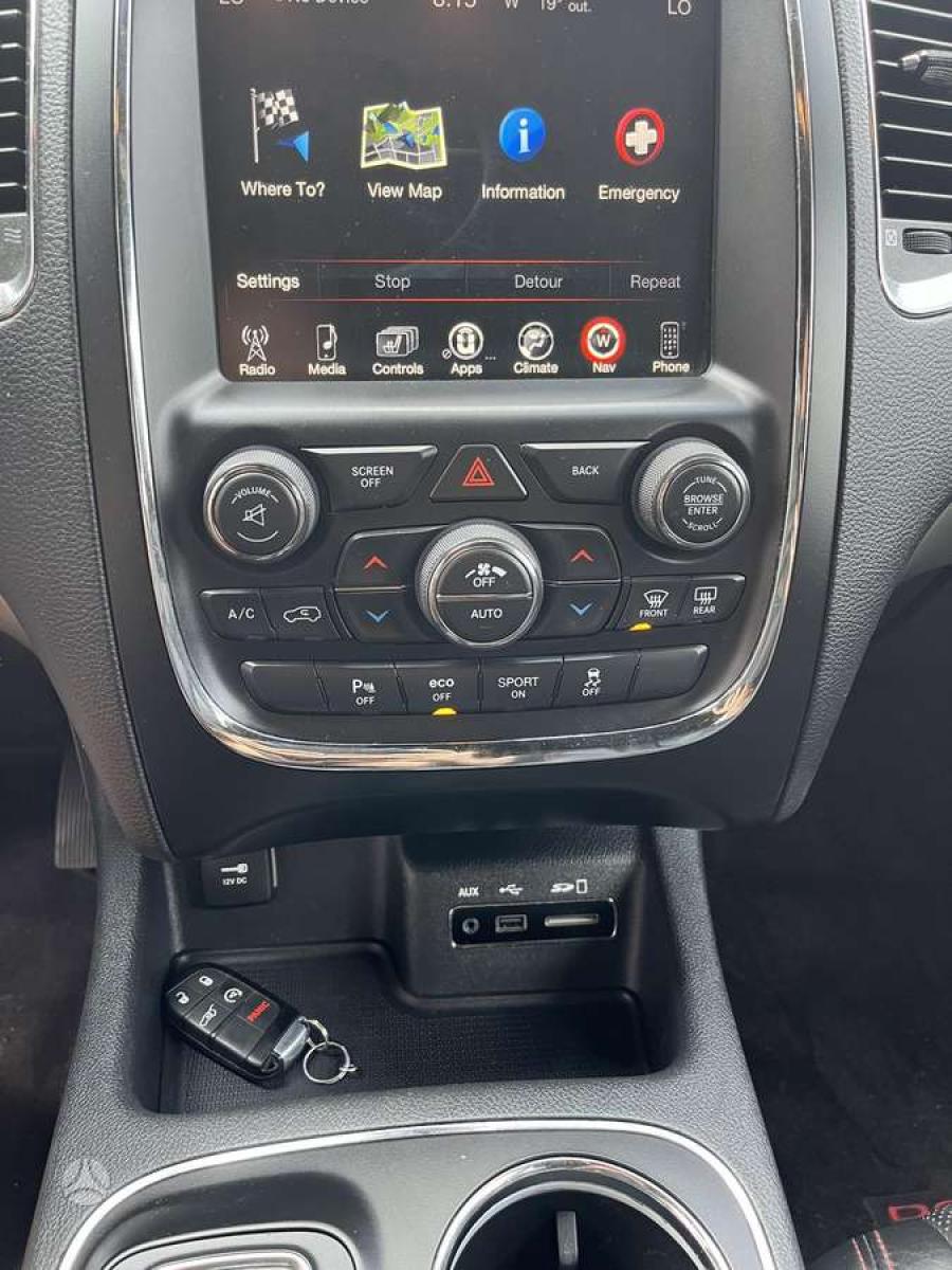 Balts Dodge Durango 2017 Klaipėda, ar dzinēja tilpumu 5.70 L un nobraukumu 225 tūkst. km par 18700 €, foto 17 vietnē AUTOMOTO.COM.LV