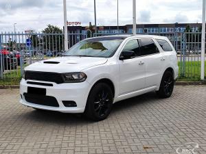 White Dodge Durango 2017 in Klaipeda, with an engine capacity of 3.60 L and mileage of 189 thousand km for 12900 €, photo  on AUTOMOTO.COM.LV