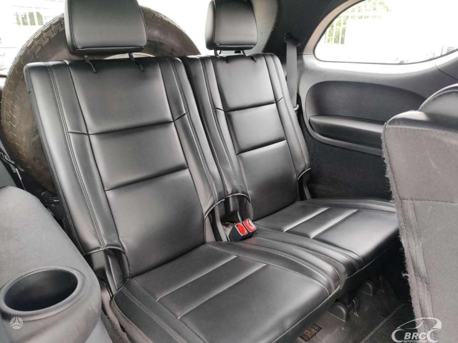 White Dodge Durango 2017 in Klaipeda, with an engine capacity of 3.60 L and mileage of 189 thousand km for 12900 €, photo 14 on AUTOMOTO.COM.LV