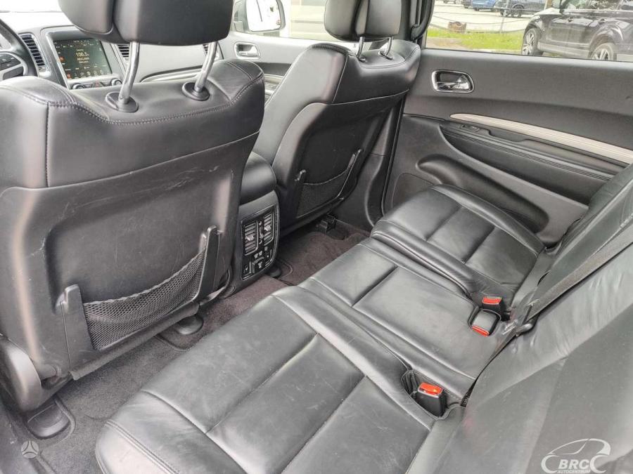 White Dodge Durango 2017 in Klaipeda, with an engine capacity of 3.60 L and mileage of 189 thousand km for 12900 €, photo 18 on AUTOMOTO.COM.LV