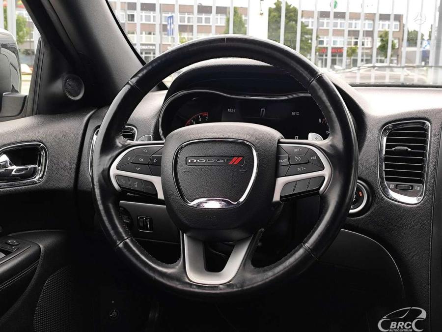White Dodge Durango 2017 in Klaipeda, with an engine capacity of 3.60 L and mileage of 189 thousand km for 12900 €, photo 21 on AUTOMOTO.COM.LV