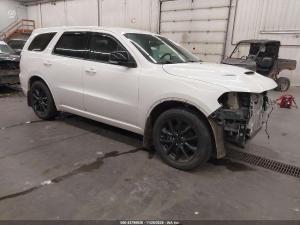 White Dodge Durango 2018 in Klaipeda, with an engine capacity of 5.65 L and mileage of 236 thousand km for 9800 €, photo  on AUTOMOTO.COM.LV