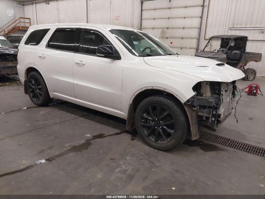 Balts Dodge Durango 2018 Klaipėda, ar dzinēja tilpumu 5.65 L un nobraukumu 236 tūkst. km par 9800 €, foto 1 vietnē AUTOMOTO.COM.LV