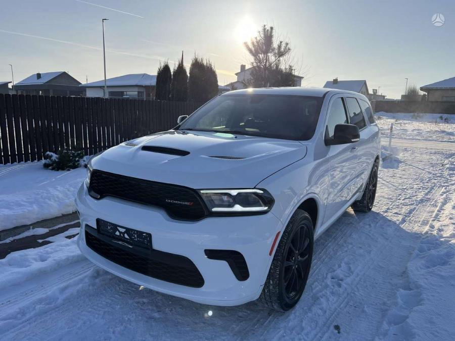 Balts Dodge Durango 2018 Šauļi, ar dzinēja tilpumu 3.60 L un nobraukumu 222 tūkst. km par 17950 €, foto 1 vietnē AUTOMOTO.COM.LV