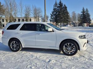 White Dodge Durango 2018 in Siauliai, with an engine capacity of 3.60 L and mileage of 199 thousand km for 18500 €, photo 4 on AUTOMOTO.COM.LV