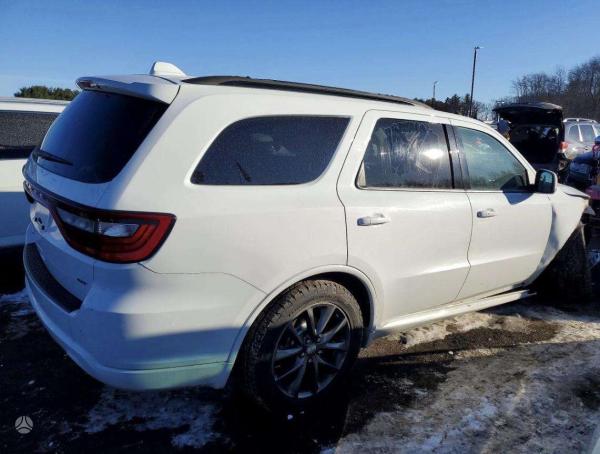 White Dodge Durango 2018 in Telschi, with an engine capacity of 3.60 L and mileage of 219 thousand km for 9900 €, photo 3 on AUTOMOTO.COM.LV