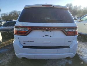 White Dodge Durango 2018 in Telschi, with an engine capacity of 3.60 L and mileage of 219 thousand km for 9900 €, photo 5 on AUTOMOTO.COM.LV
