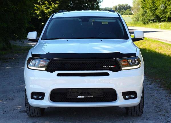 White Dodge Durango 2018 in Kretinga, with an engine capacity of 3.60 L and mileage of 146 thousand km for 17499 €, photo 5 on AUTOMOTO.COM.LV