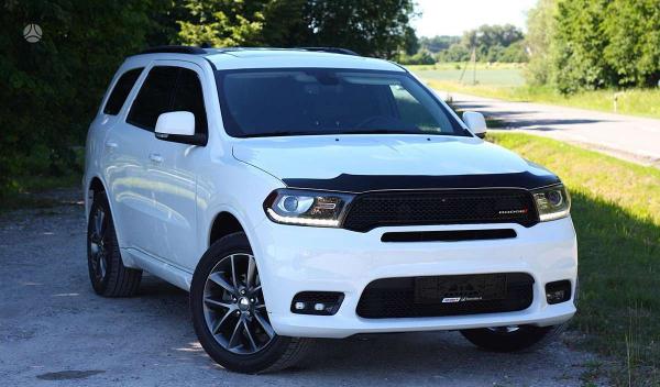 White Dodge Durango 2018 in Kretinga, with an engine capacity of 3.60 L and mileage of 146 thousand km for 17499 €, photo 7 on AUTOMOTO.COM.LV