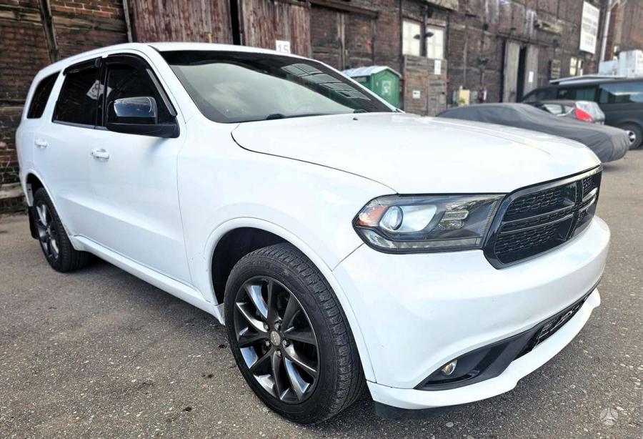 Balts Dodge Durango 2018 Klaipėda, ar dzinēja tilpumu 3.60 L un nobraukumu 178 tūkst. km par 11999 €, foto 1 vietnē AUTOMOTO.COM.LV