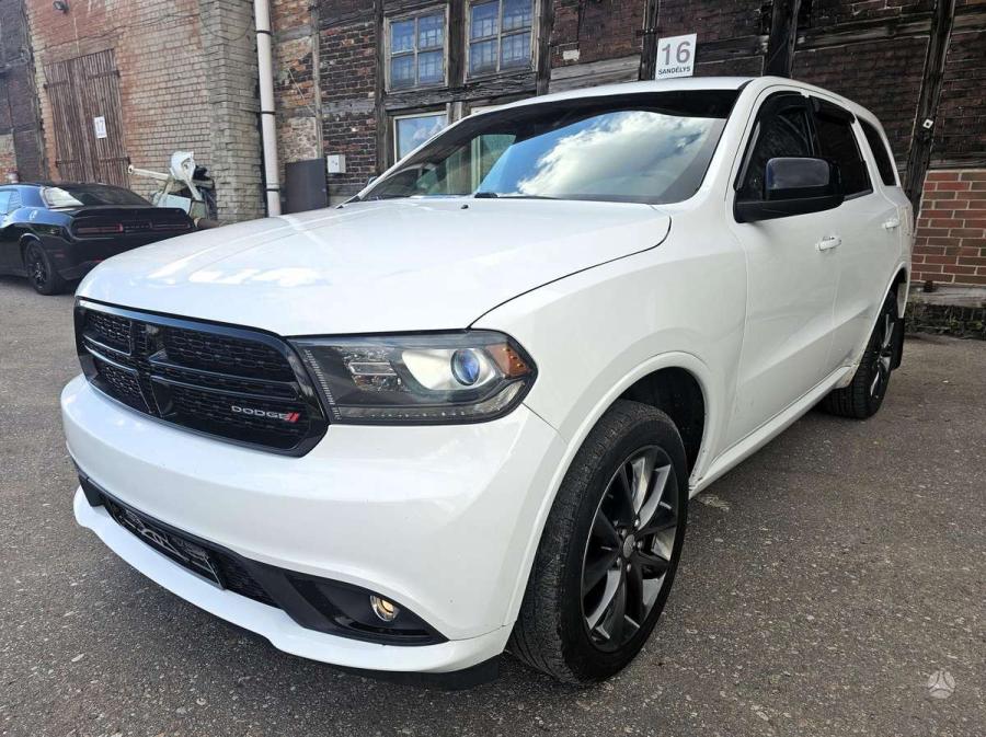 Balts Dodge Durango 2018 Klaipėda, ar dzinēja tilpumu 3.60 L un nobraukumu 178 tūkst. km par 11999 €, foto 4 vietnē AUTOMOTO.COM.LV