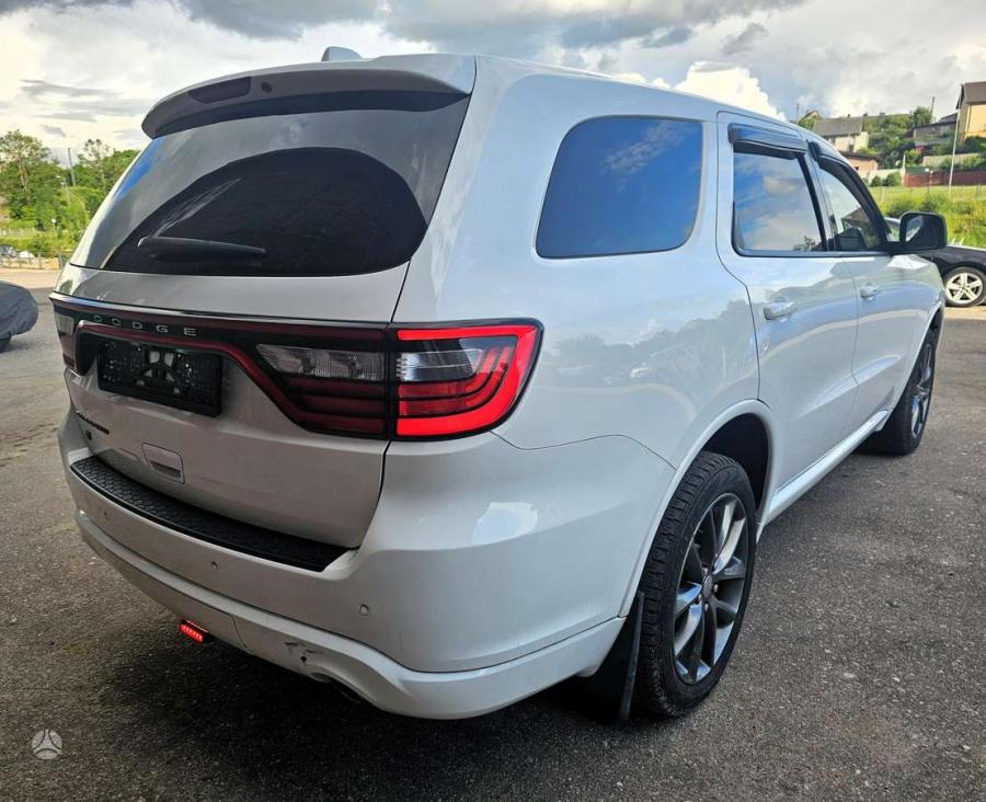 Balts Dodge Durango 2018 Klaipėda, ar dzinēja tilpumu 3.60 L un nobraukumu 178 tūkst. km par 11999 €, foto 5 vietnē AUTOMOTO.COM.LV