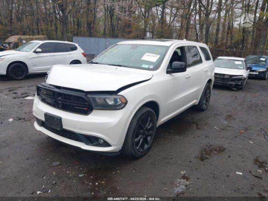 White Dodge Durango 2018 in Siauliai, with an engine capacity of 3.60 L and mileage of 244 thousand km for 10900 €, photo 4 on AUTOMOTO.COM.LV