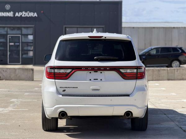 Balts Dodge Durango 2018 Šauļi, ar dzinēja tilpumu 3.60 L un nobraukumu 244 tūkst. km par 10900 €, foto 5 vietnē AUTOMOTO.COM.LV