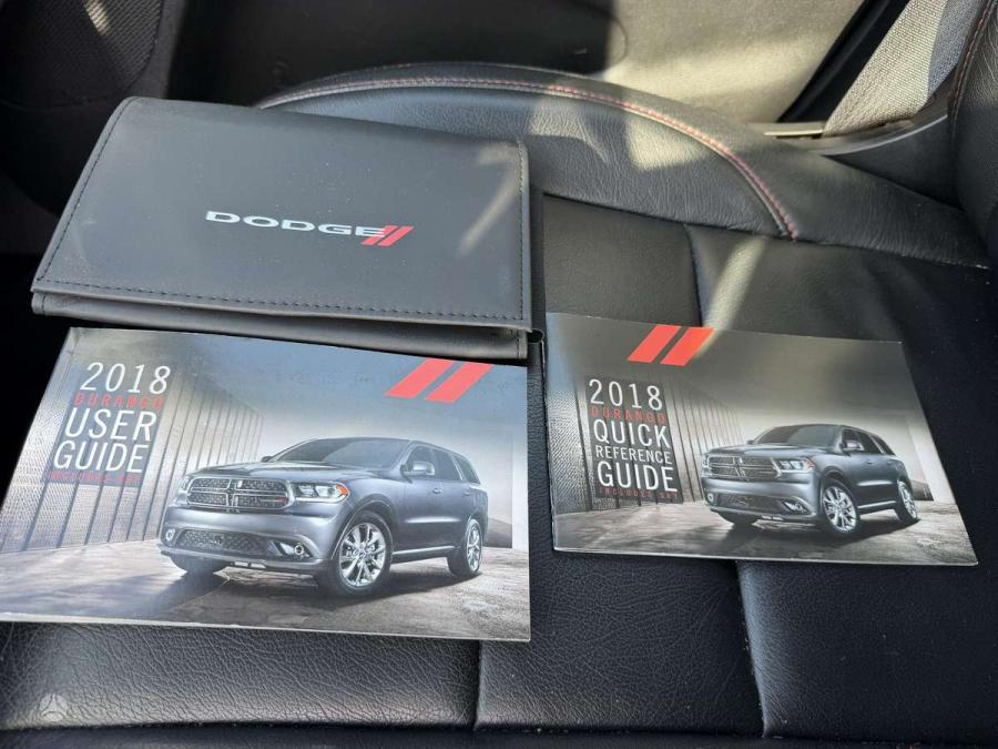 White Dodge Durango 2018 in Siauliai, with an engine capacity of 3.60 L and mileage of 244 thousand km for 10900 €, photo 16 on AUTOMOTO.COM.LV