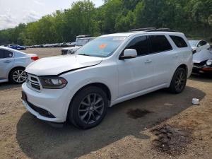 White Dodge Durango 2018 in Telschi, with an engine capacity of 3.60 L and mileage of 171 thousand km for 12800 €, photo  on AUTOMOTO.COM.LV