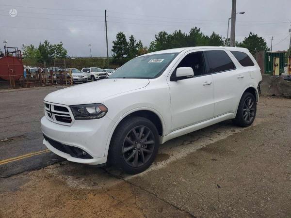 Dodge Durango 2018 in Siauliai on AUTOMOTO.COM.LV White Dodge Durango 2018 in Siauliai, with an engine capacity of 3.60 L and mileage of 254 thousand km for 10400 €, photo 4 on AUTOMOTO.COM.LV