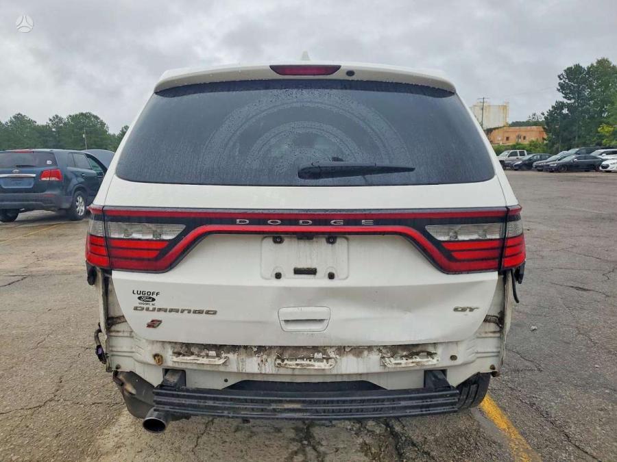 Balts Dodge Durango 2018 Šauļi, ar dzinēja tilpumu 3.60 L un nobraukumu 254 tūkst. km par 10400 €, foto 6 vietnē AUTOMOTO.COM.LV