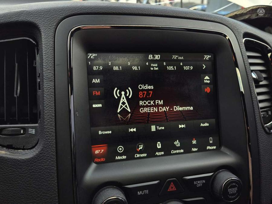 Balts Dodge Durango 2018 Viļņa, ar dzinēja tilpumu 6.42 L un nobraukumu 187 tūkst. km par 19999 €, foto 19 vietnē AUTOMOTO.COM.LV