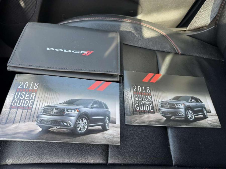 White Dodge Durango 2018 in Siauliai, with an engine capacity of 3.60 L and mileage of 245 thousand km for 9700 €, photo 16 on AUTOMOTO.COM.LV