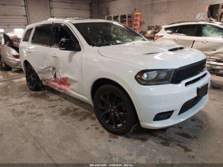 White Dodge Durango 2019 in Klaipeda, with an engine capacity of 5.65 L and mileage of 137 thousand km for 12100 €, photo 1 on AUTOMOTO.COM.LV