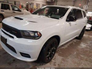 White Dodge Durango 2019 in Klaipeda, with an engine capacity of 5.65 L and mileage of 137 thousand km for 12100 €, photo 2 on AUTOMOTO.COM.LV