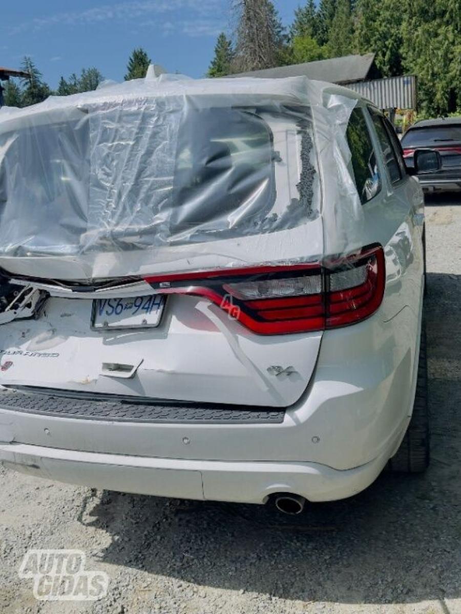 White Dodge Durango 2019 in Alytus, with an engine capacity of 5.70 L and mileage of 184 thousand km for 9800 €, photo 11 on AUTOMOTO.COM.LV
