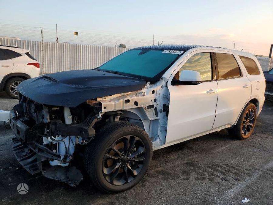 White Dodge Durango 2019 in Siauliai, with an engine capacity of 5.65 L and mileage of 145 thousand km for 12900 €, photo 6 on AUTOMOTO.COM.LV