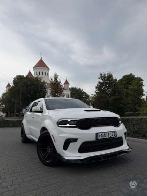 Balts Dodge Durango 2019 Viļņa, ar dzinēja tilpumu 5.70 L un nobraukumu 191 tūkst. km par 24500 €, foto  vietnē AUTOMOTO.COM.LV