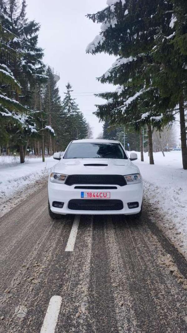 White Dodge Durango 2020 in Klaipeda, with an engine capacity of 3.60 L and mileage of 167 thousand km for 16400 €, photo 1 on AUTOMOTO.COM.LV