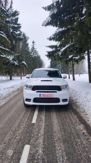 Balts Dodge Durango 2020 Klaipėda, ar dzinēja tilpumu 3.60 L un nobraukumu 167 tūkst. km par 16400 €, foto  vietnē AUTOMOTO.COM.LV