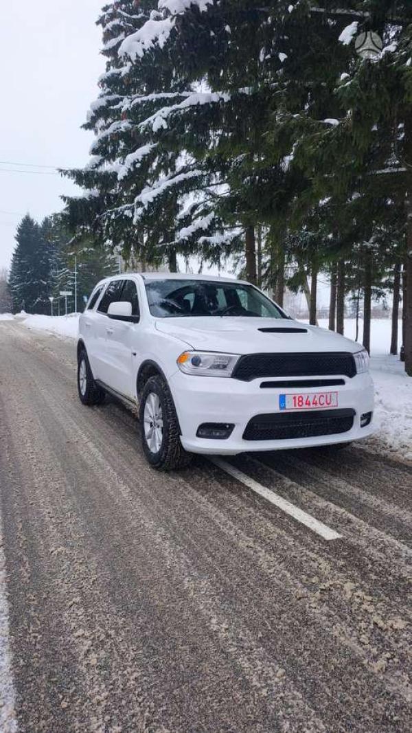 White Dodge Durango 2020 in Klaipeda, with an engine capacity of 3.60 L and mileage of 167 thousand km for 16400 €, photo 2 on AUTOMOTO.COM.LV