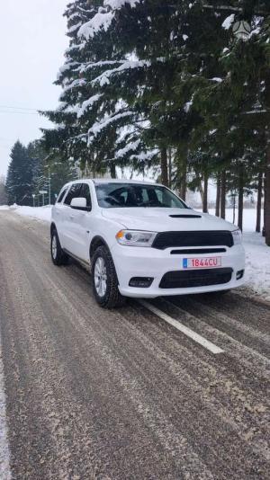 White Dodge Durango 2020 in Klaipeda, with an engine capacity of 3.60 L and mileage of 167 thousand km for 16400 €, photo 2 on AUTOMOTO.COM.LV
