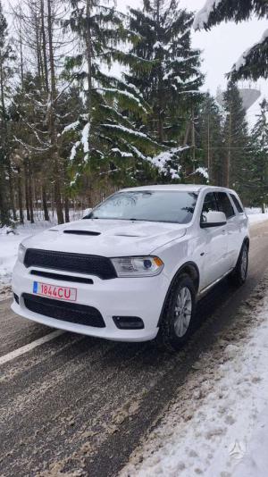 White Dodge Durango 2020 in Klaipeda, with an engine capacity of 3.60 L and mileage of 167 thousand km for 16400 €, photo 3 on AUTOMOTO.COM.LV