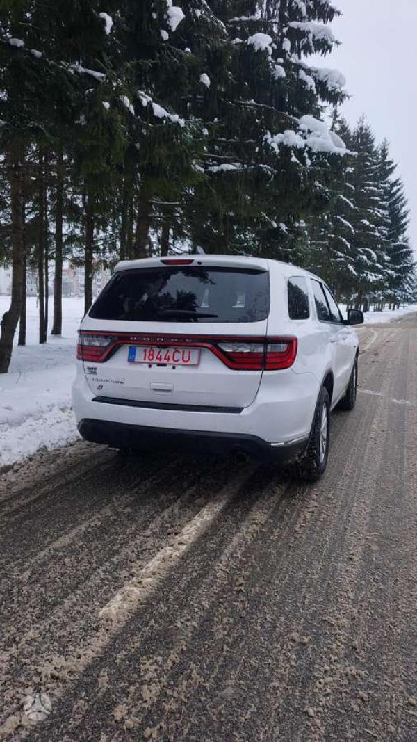 White Dodge Durango 2020 in Klaipeda, with an engine capacity of 3.60 L and mileage of 167 thousand km for 16400 €, photo 5 on AUTOMOTO.COM.LV