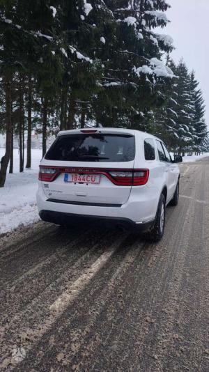 White Dodge Durango 2020 in Klaipeda, with an engine capacity of 3.60 L and mileage of 167 thousand km for 16400 €, photo 5 on AUTOMOTO.COM.LV