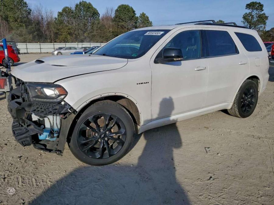 White Dodge Durango 2020 in Klaipeda, with an engine capacity of 5.65 L and mileage of 185 thousand km for 9900 €, photo 1 on AUTOMOTO.COM.LV