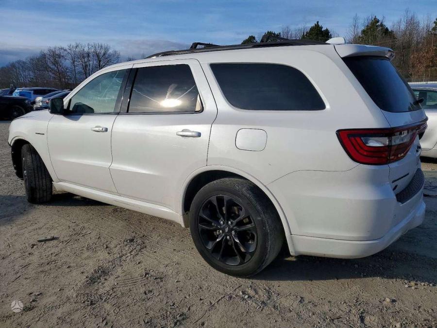 White Dodge Durango 2020 in Klaipeda, with an engine capacity of 5.65 L and mileage of 185 thousand km for 9900 €, photo 6 on AUTOMOTO.COM.LV