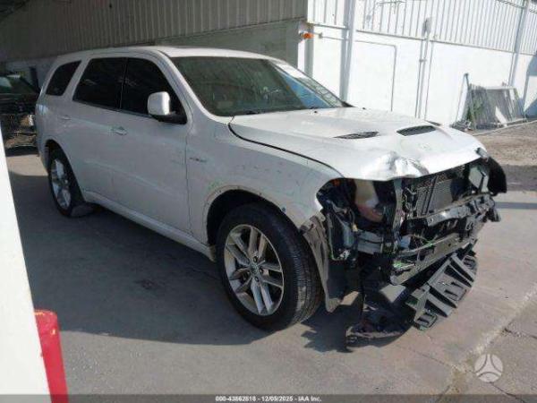 Balts Dodge Durango 2021 Klaipėda, ar dzinēja tilpumu 5.65 L un nobraukumu 170 tūkst. km par 11400 €, foto 2 vietnē AUTOMOTO.COM.LV