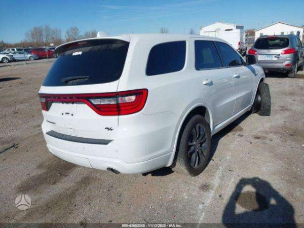 White Dodge Durango 2021 in Kaunas, with an engine capacity of 5.65 L and mileage of 184 thousand km for 17800 €, photo 4 on AUTOMOTO.COM.LV