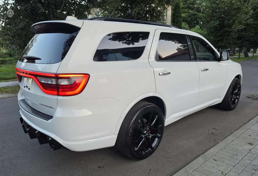 Balts Dodge Durango 2021 Kauņa, ar dzinēja tilpumu 3.60 L un nobraukumu 21 tūkst. km par 24900 €, foto 5 vietnē AUTOMOTO.COM.LV