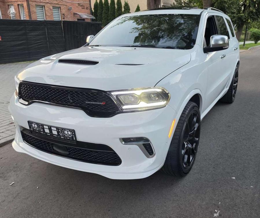 Balts Dodge Durango 2021 Kauņa, ar dzinēja tilpumu 3.60 L un nobraukumu 21 tūkst. km par 24900 €, foto 13 vietnē AUTOMOTO.COM.LV